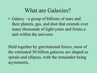 Galaxies in Space.ppt