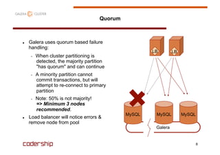 Introduction to Galera Cluster | PPT