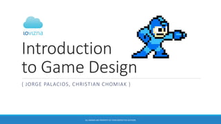 Introduction to Game Design | PPT