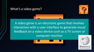Introduction to game development | PPTX