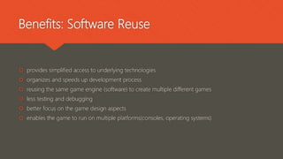 Game Engine : Concepts & Components | PPT