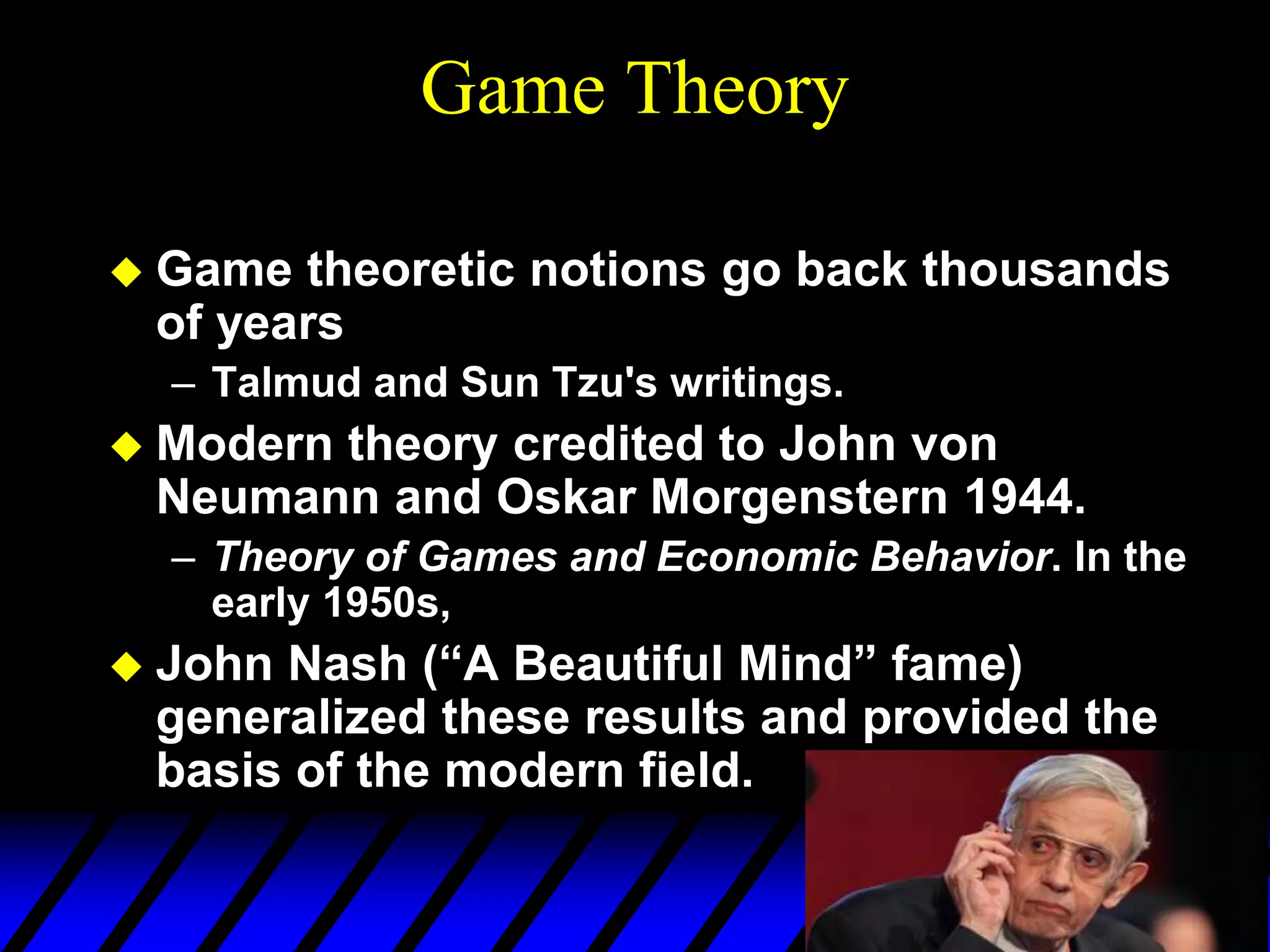 Introduction to game theory | PPTX