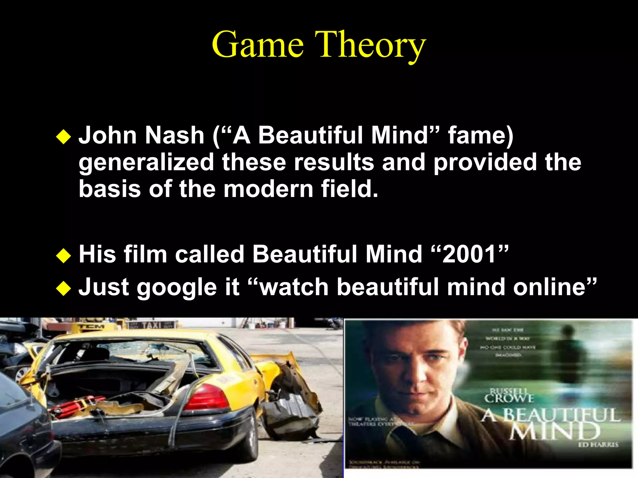 Introduction to game theory | PPTX