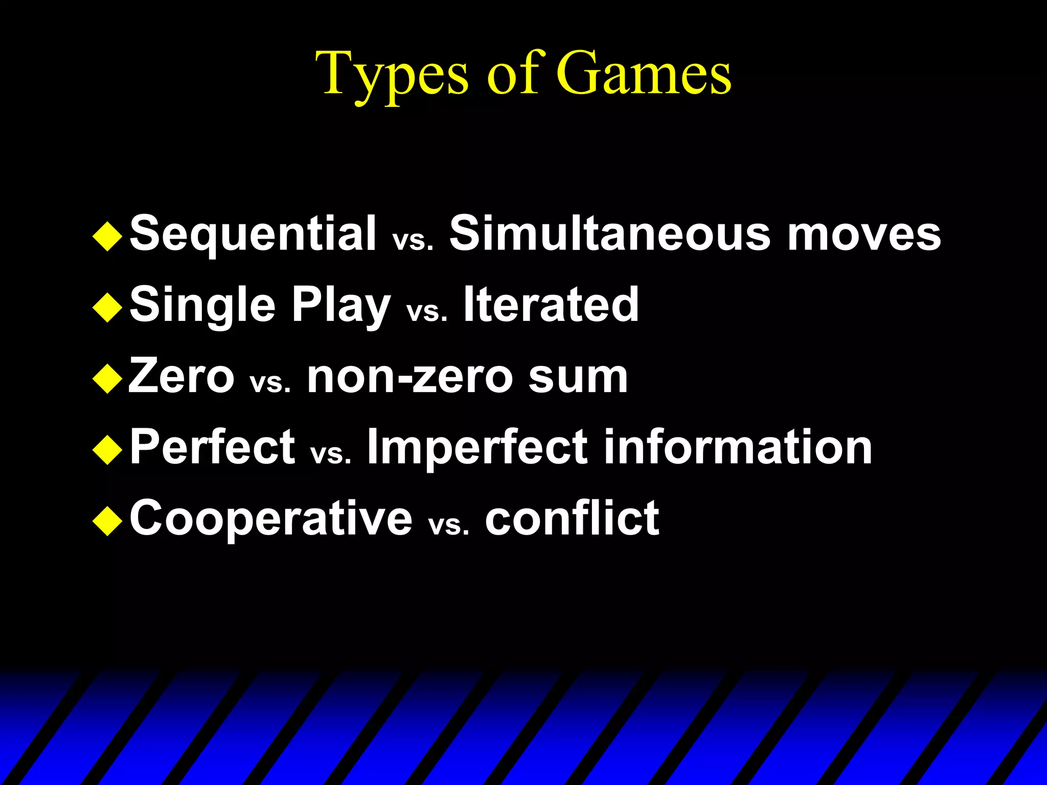 Introduction to game theory | PPTX