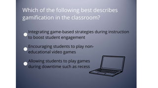 Introduction to Gamification and Game Based Learning | PPT