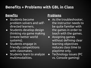 Introduction to Gamification VS. Game-Based Learning (GBL) - Make An ...