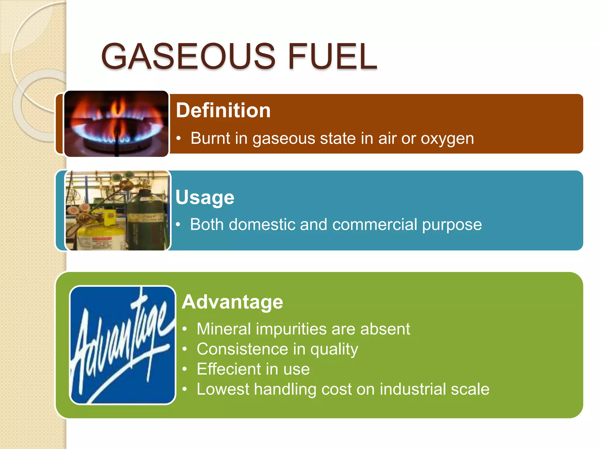Introduction to gaseous fuel | PPTX