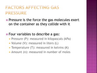 Introduction to gases | PPT