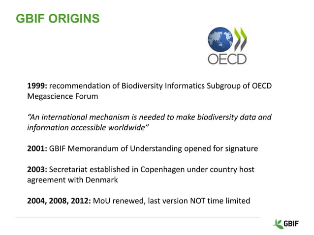 Introduction to GBIF for the African Open Science Platform/Melianie Raymond | PDF | Non-Profit ...