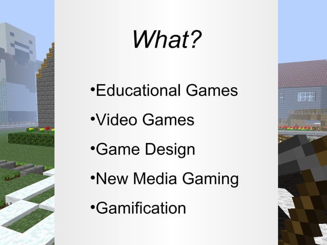 Introduction To Game-Based Learning | PPT