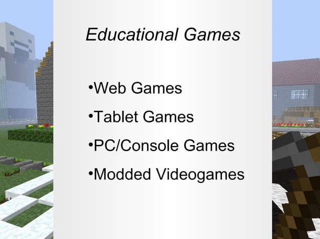 Introduction To Game-Based Learning | PPT