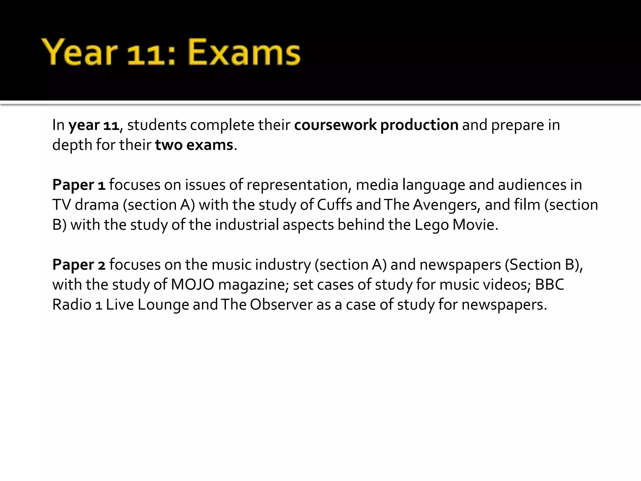 Introduction to GCSE media studies | PPTX