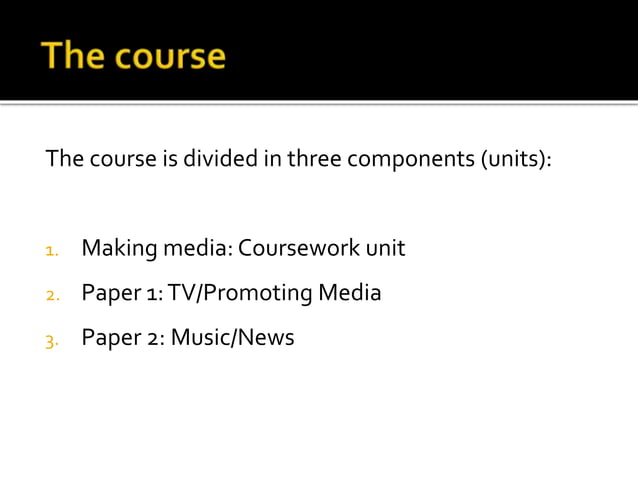 Introduction to GCSE media studies | PPTX