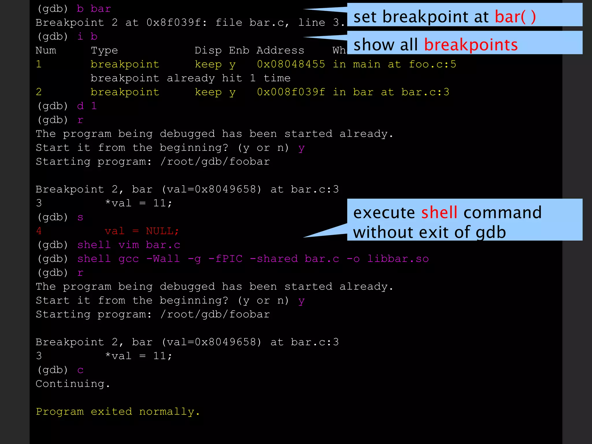 Introduction to gdb | PPT