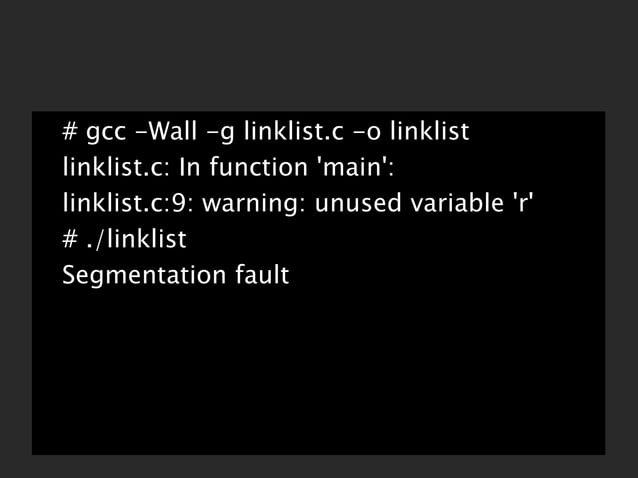 Introduction to gdb | PPT