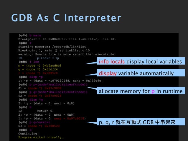 Introduction to gdb | PPT