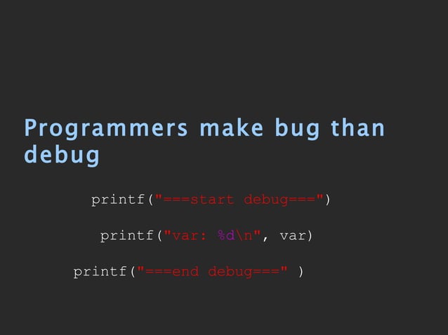 Introduction to gdb | PPT