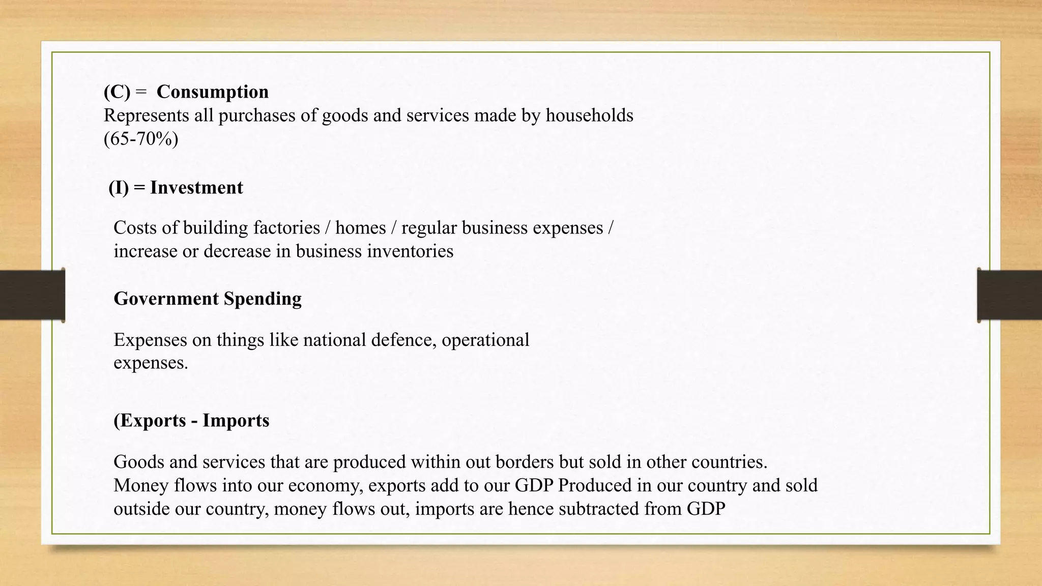 Introduction to GDP | PPTX
