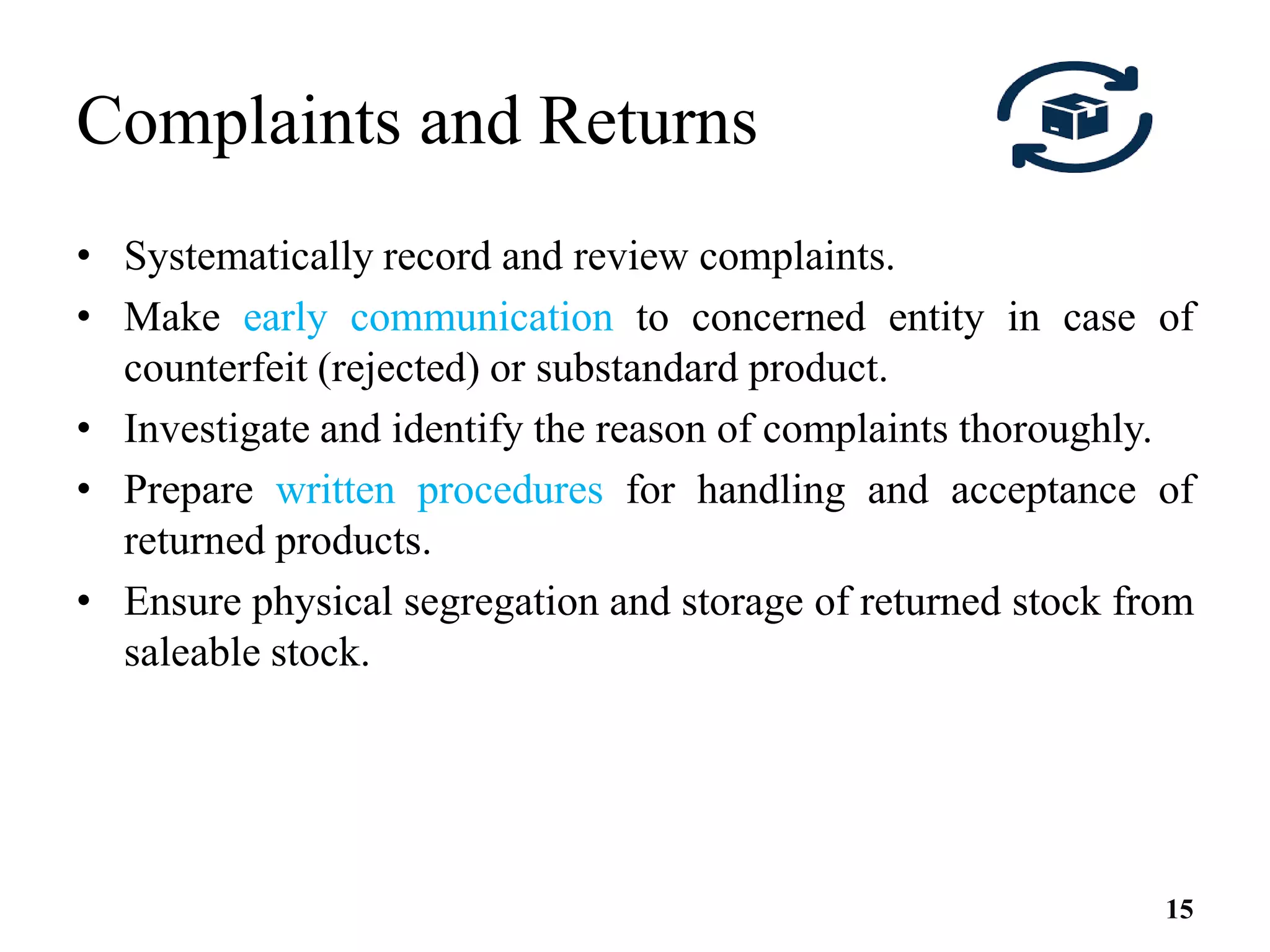 Good Distribution Practices | PPTX