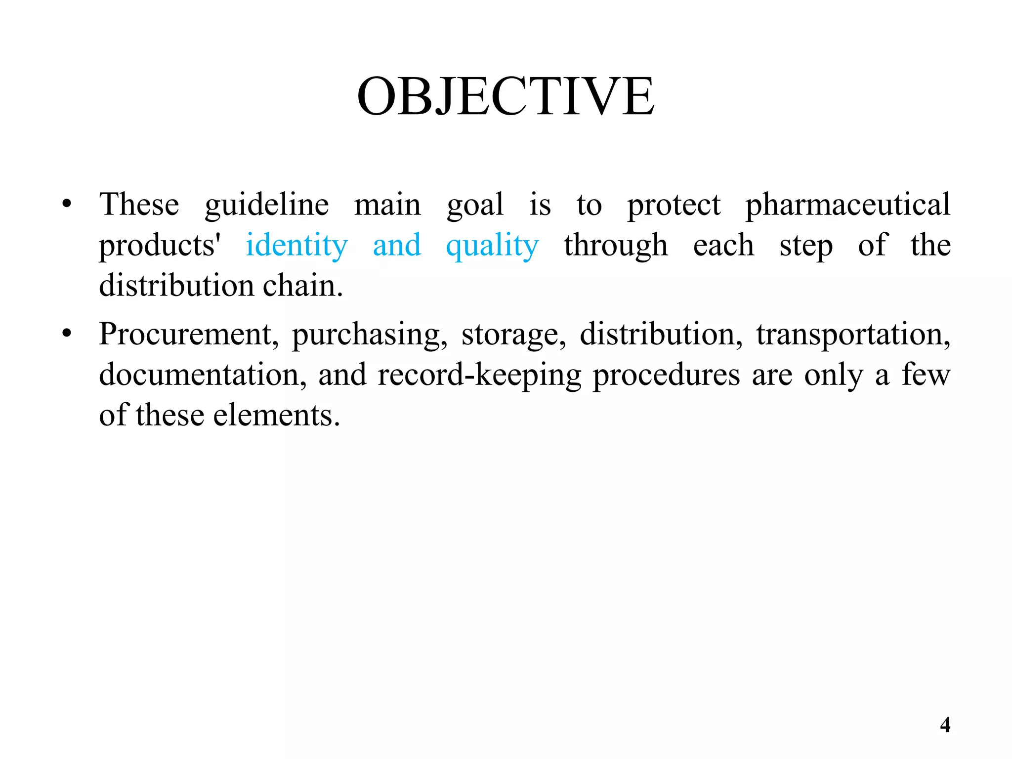 Good Distribution Practices | PPTX