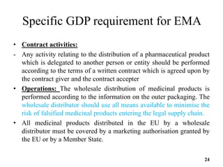 Good Distribution Practices | PPTX