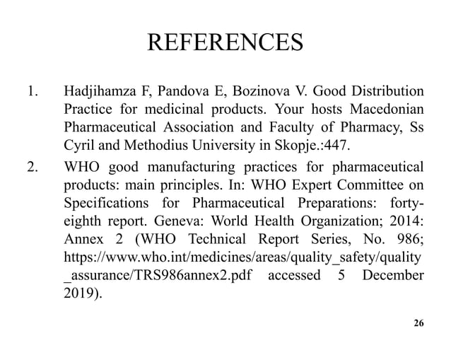 Good Distribution Practices | PPTX