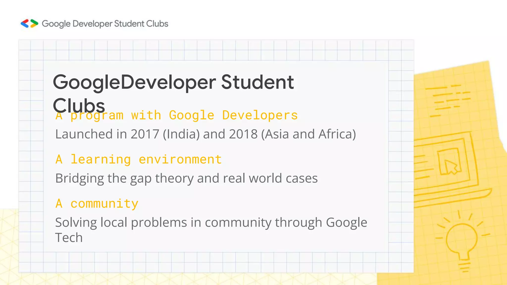 Introduction to GDSC Universitas Matana | PPT
