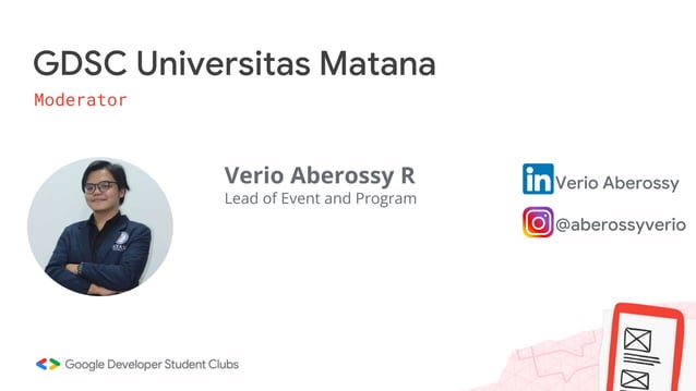 Introduction to GDSC Universitas Matana | PPT