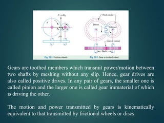 Introduction to gears | PPTX