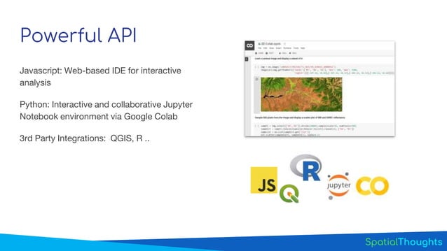 Introduction to Google Earth Engine- GEE helping in image analysis.pptx | Computing | Technology ...