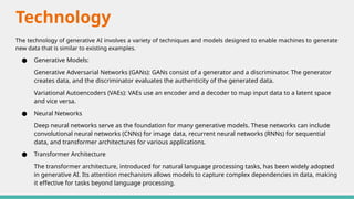 Exploring the Foundations and Applications of Generative Artificial ...