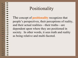 Introduction to Women's and Gender Studies Lecture | PPT