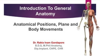 Introduction To General Anatomy Part 1.pptx