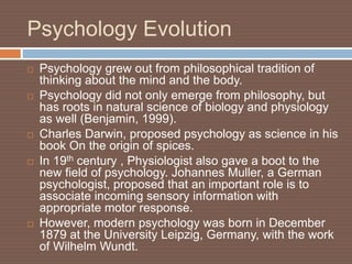 Introduction to general psychology | PPTX