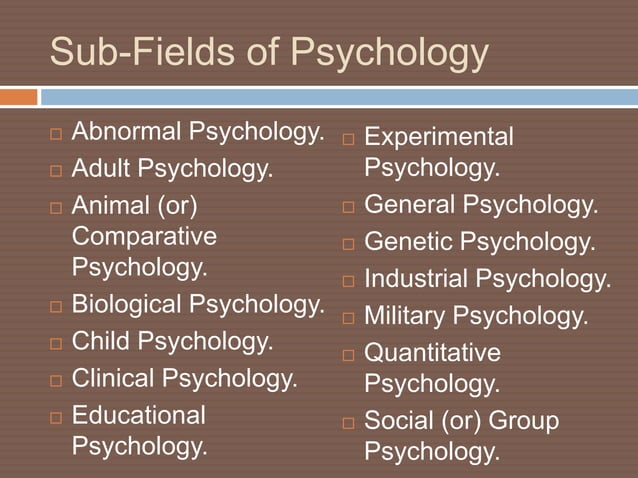 Introduction to general psychology | PPT