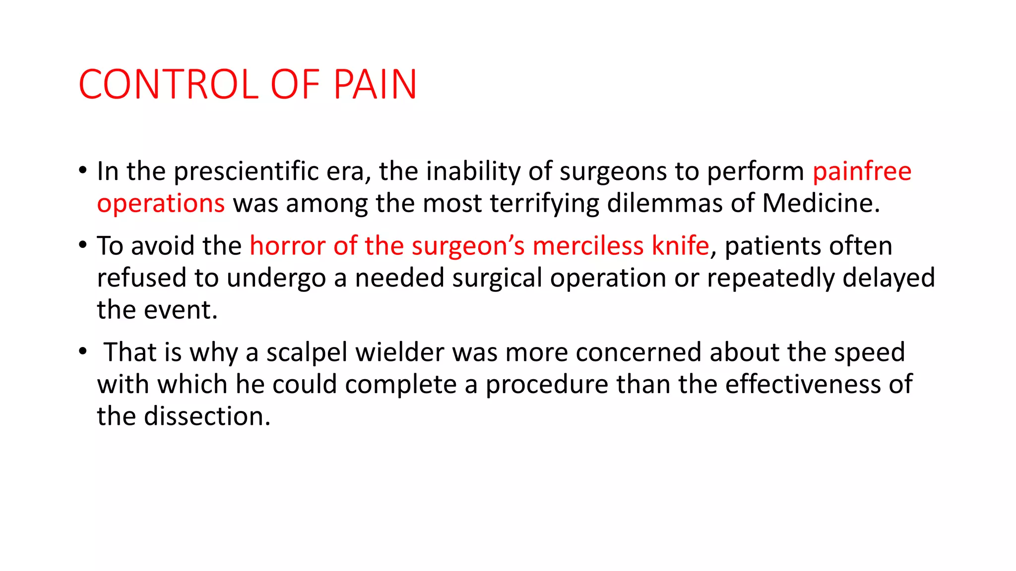 Introduction to general surgery | PPTX