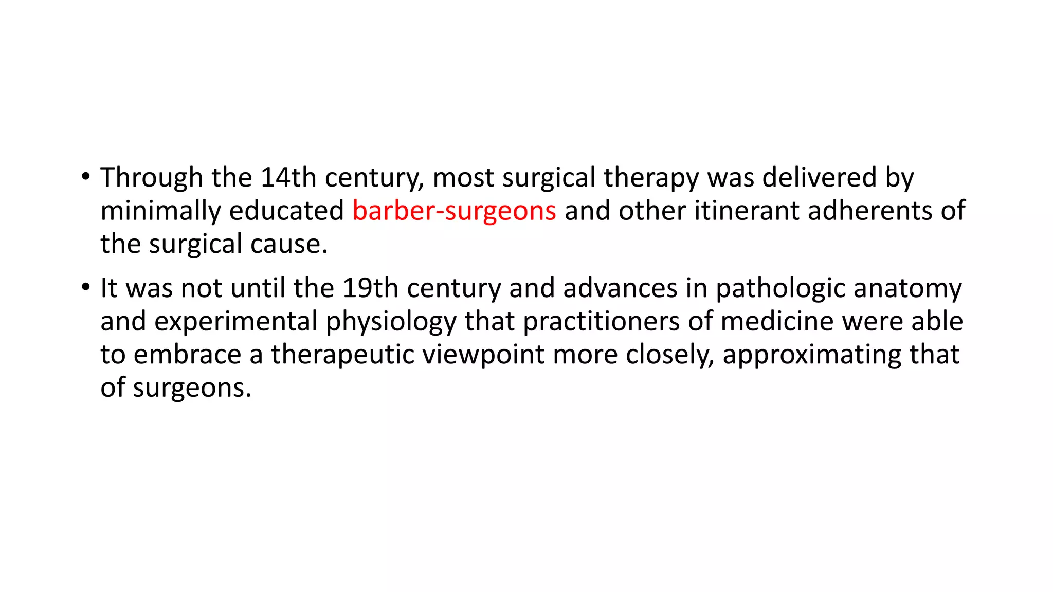 Introduction to general surgery | PPTX