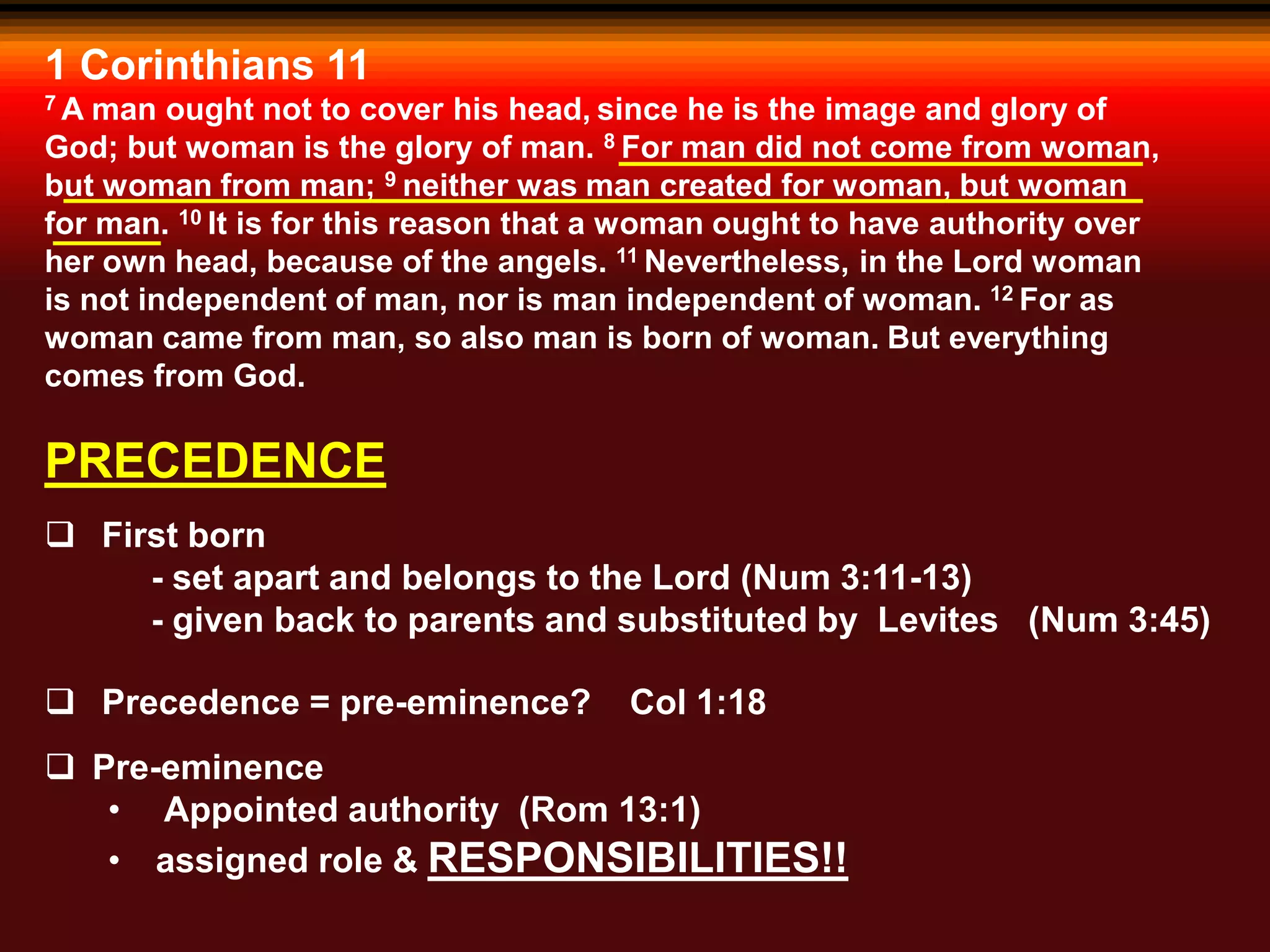 Introduction to Genesis part II | PPTX