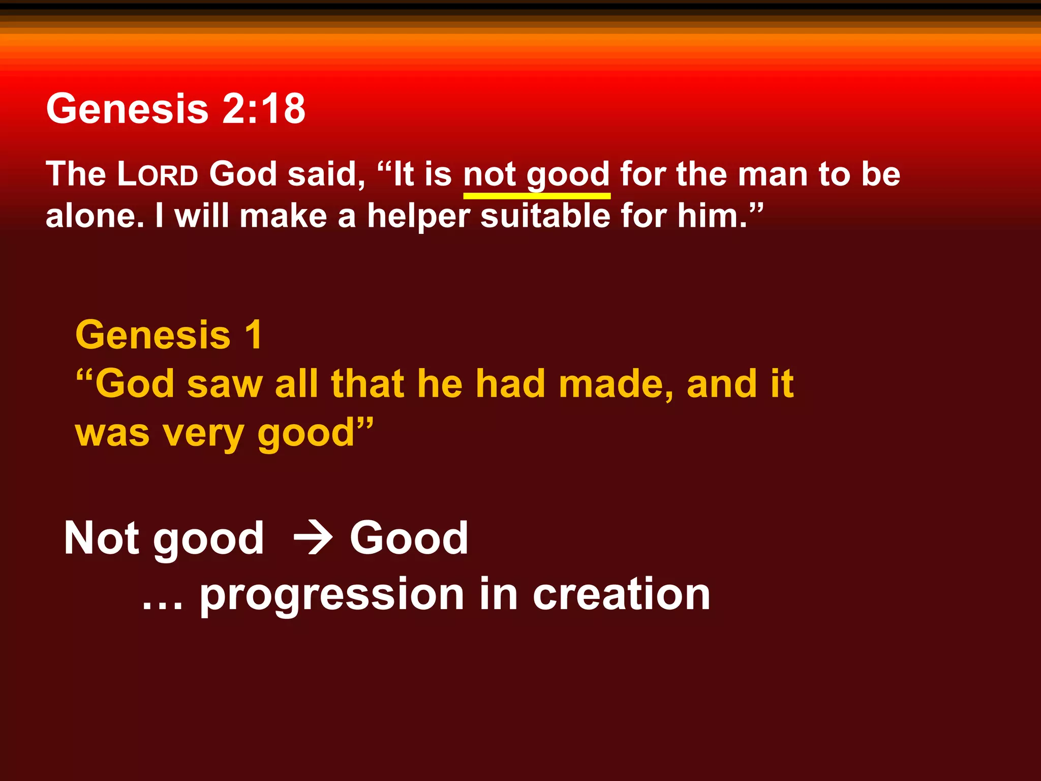 Introduction to Genesis part II | PPTX