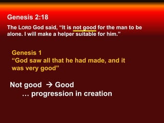 Introduction to Genesis part II | PPTX