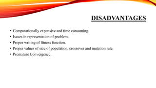 Introduction to genetic algorithms | PPT