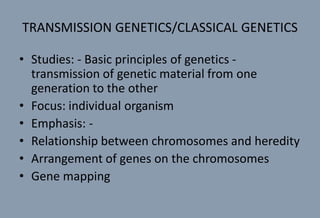 Introduction to genetics | PDF