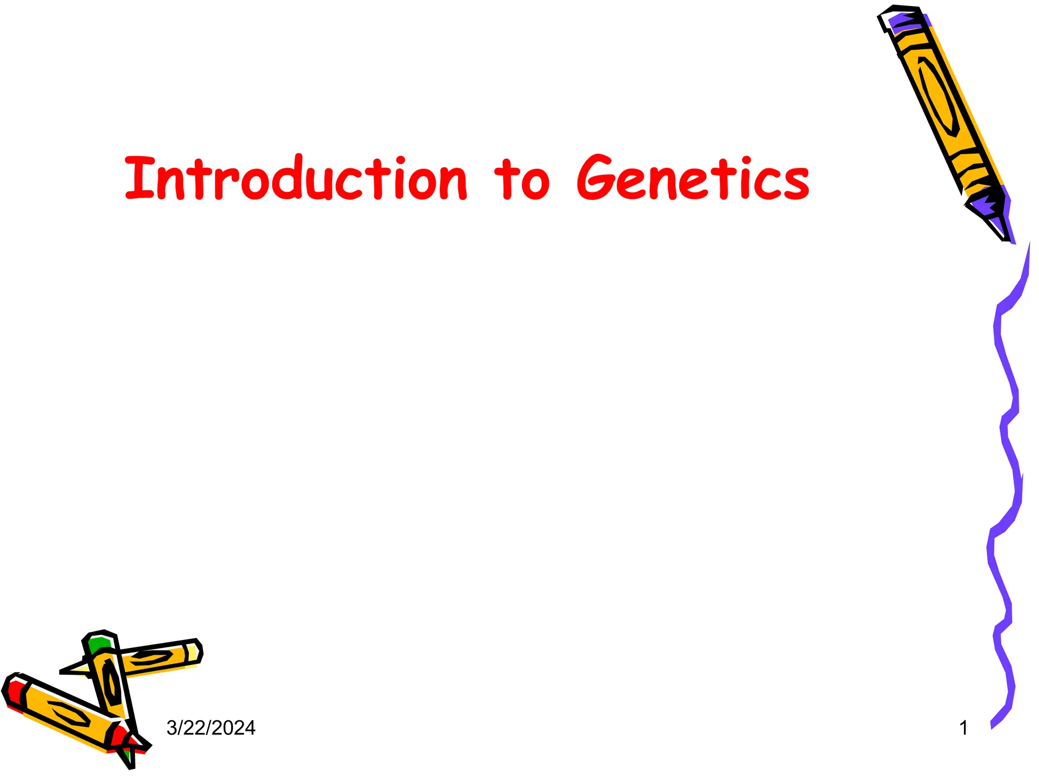 introduction to genetics in Nursing and its Importance | PPT