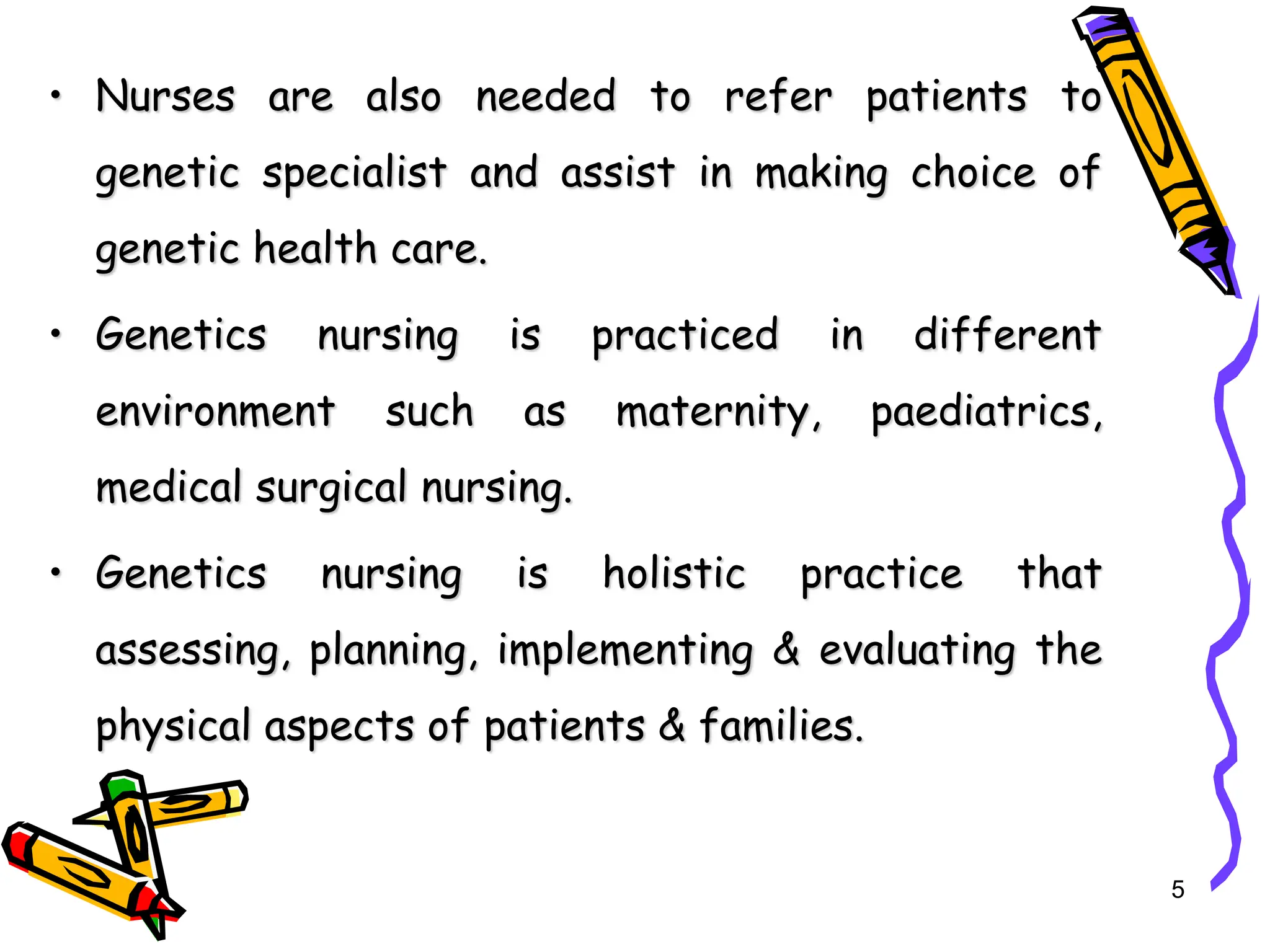 introduction to genetics in Nursing and its Importance | PPT