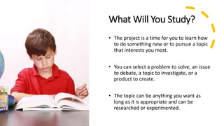 Introduction to Genius Hour | PPTX