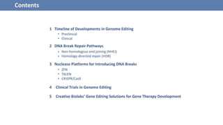 Introduction to Genome Editing | PDF