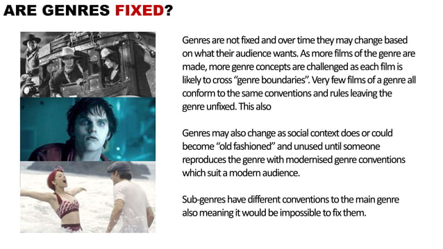 Introduction to Genre | PPTX | Documentary | Genres