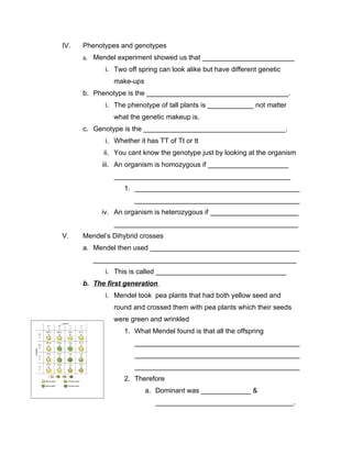 Introduction to gentics | PDF