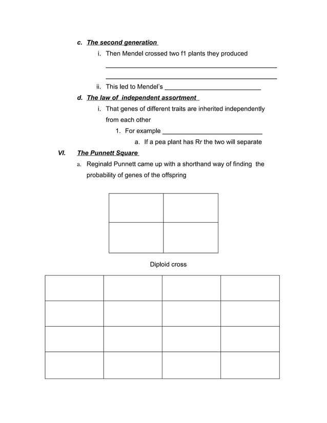 Introduction to gentics | PDF