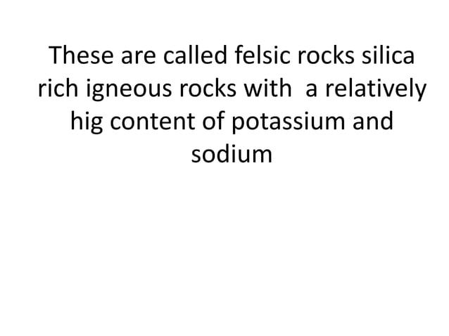 Introduction to Geochemistry of Igneous Rocks | PPTX